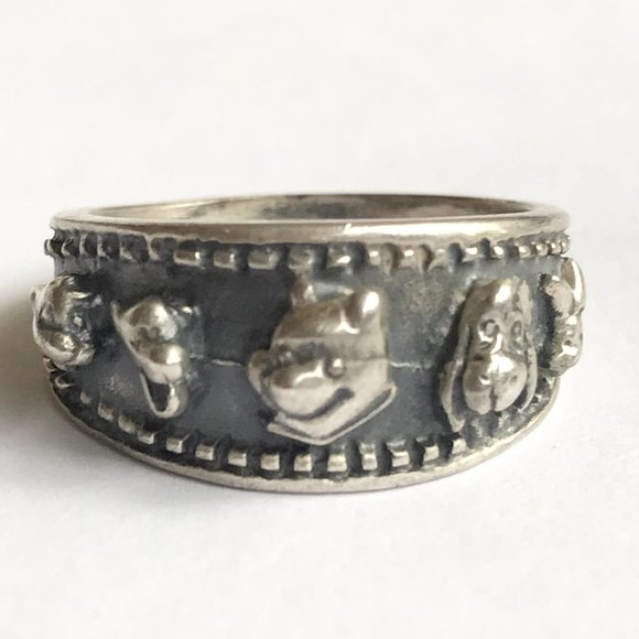 Disney | Jewelry | Vintage Disney Winnie The Pooh Ring Size 7 Tigger ...